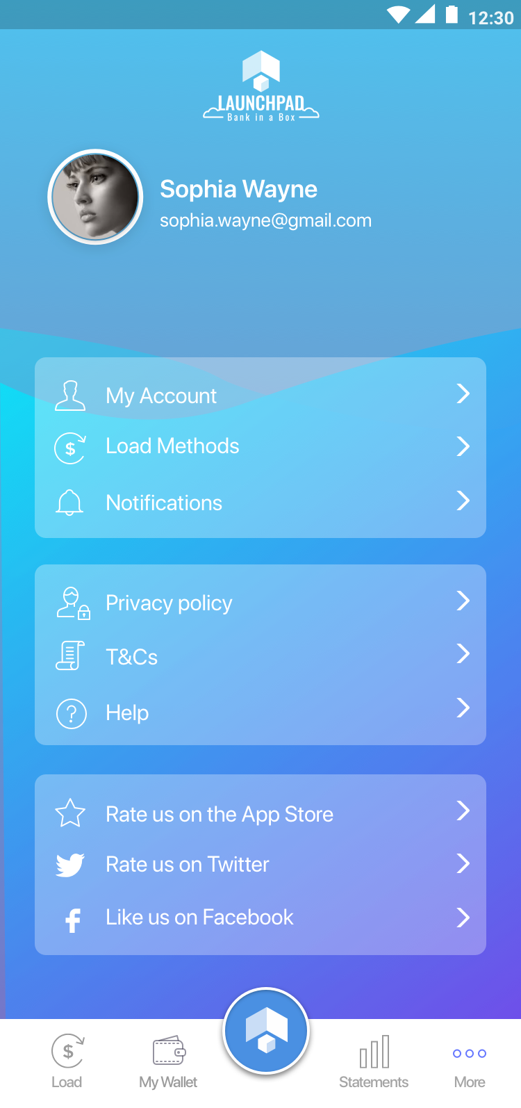 LaunchPad - Digital Banking Platform